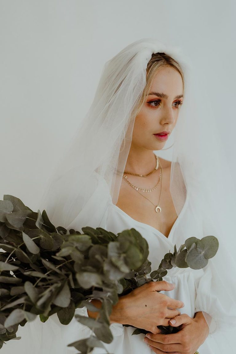 Short Wedding Dress Editorial Shoot | Lisa Devlin Photography