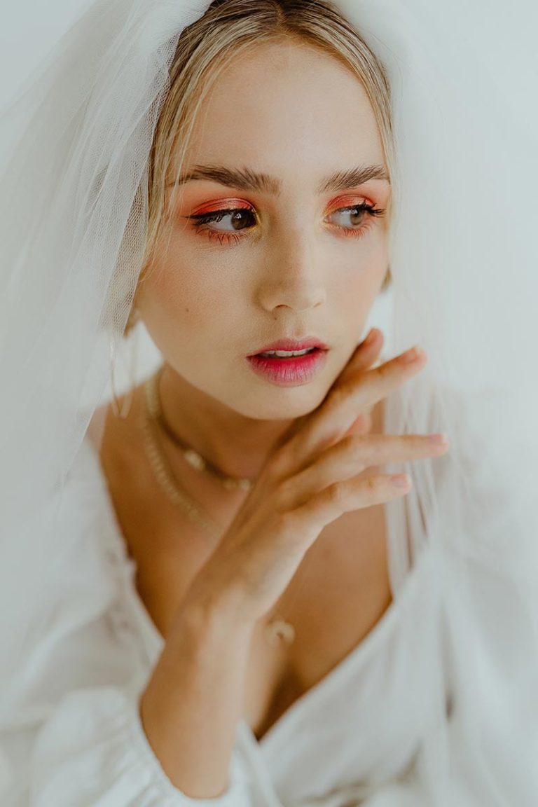 Short Wedding Dress Editorial Shoot | Lisa Devlin Photography
