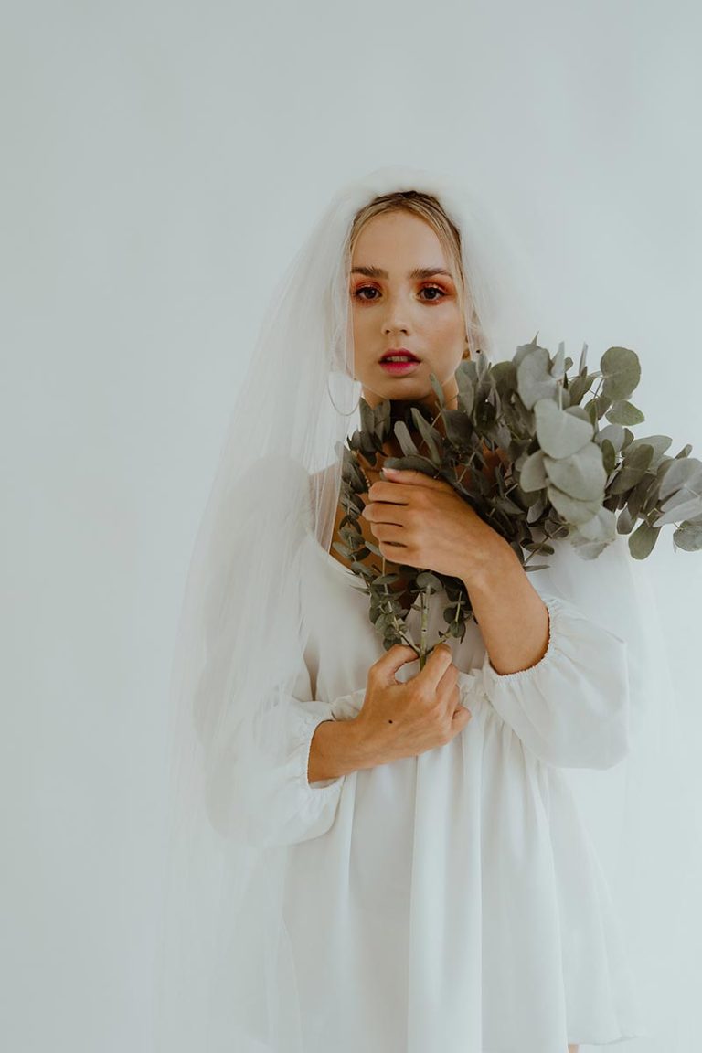 Short Wedding Dress Editorial Shoot | Lisa Devlin Photography